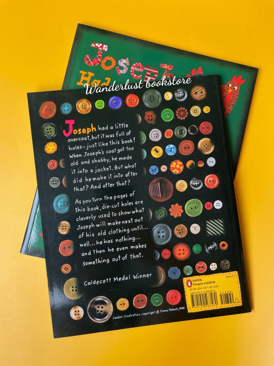 Joseph Had A Little Overcoat - Wanderlust bookstore