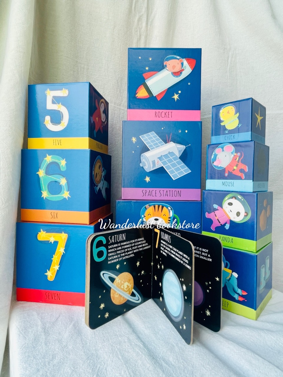 Edu Blocks Space - Wanderlust bookstore